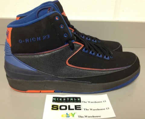 Air Jordan II - Quentin Richardson Knicks 'Away' PE - Available on eBay ...