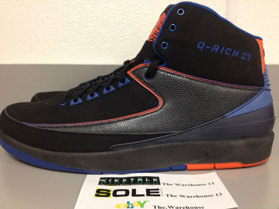 Air Jordan II - Quentin Richardson Knicks 'Away' PE - Available on eBay ...