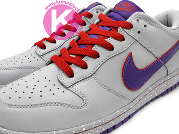 Nike Dunk Low - Grey - Purple - Red - SneakerNews.com