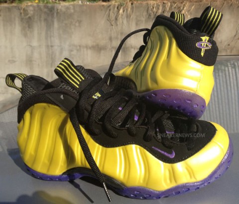 Nike Air Foamposite One 'Lakers' Customs By Jason Negron - SneakerNews.com