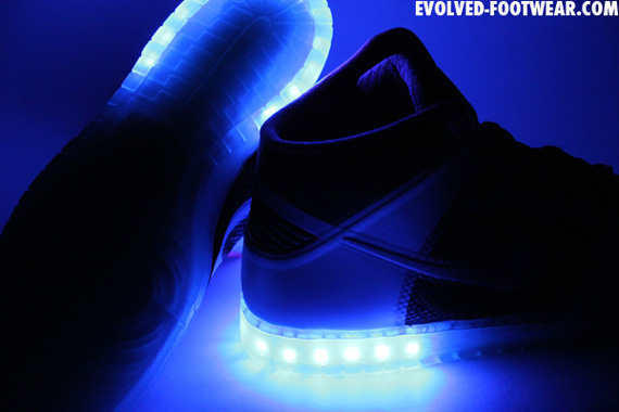 Nike Dunk High Hyperfuse iD Light-Up Customs By Evolved Footwear ...