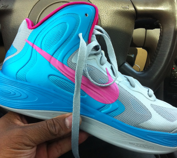 Nike Zoom Hyperfuse 2012 - Grey - Blue - Pink - SneakerNews.com