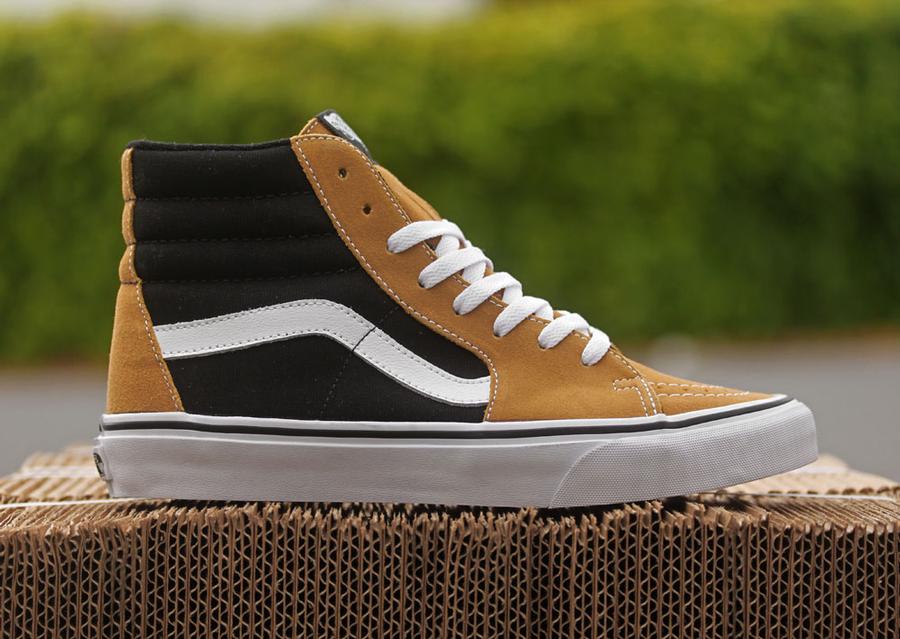 Vans Sk8-Hi Suede 'Honey Mustard' - SneakerNews.com