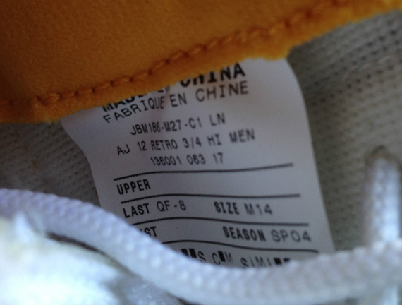 Air Jordan XII - Ray Allen Seattle Sonics Home PE - SneakerNews.com