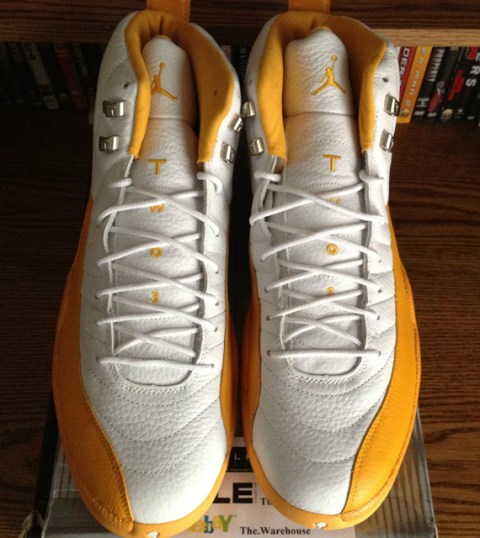 Air Jordan XII - Ray Allen Seattle Sonics Home PE - SneakerNews.com