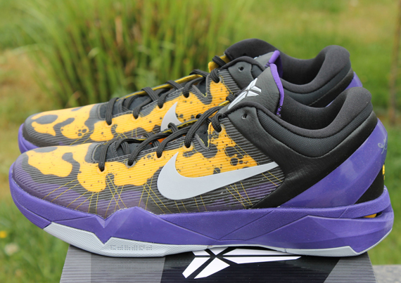Nike Zoom Kobe VII 'Poison Dart Frog' Lakers - Release Reminder ...