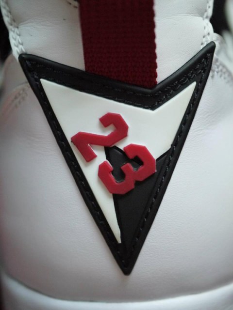 Air Jordan VII - White - Varsity Red | Look-See CDP Sample ...