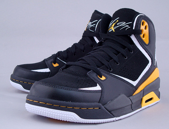 Jordan SC-2 - Black - White - University Gold - SneakerNews.com