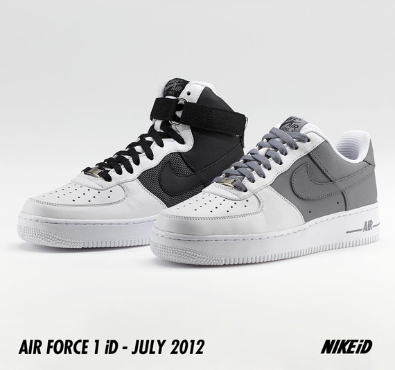 Nike Air Force 1 iD - Tactical Mesh & Leather Options - SneakerNews.com