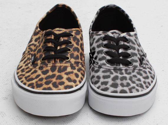 Vans Authentic "Leopard Pack" - SneakerNews.com