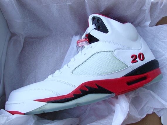 Air Jordan V - Fred Jones Home + Away PE's - SneakerNews.com