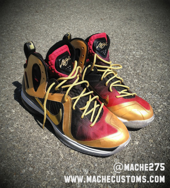 Nike LeBron 9 Elite "MVP" Customs By Mache - SneakerNews.com