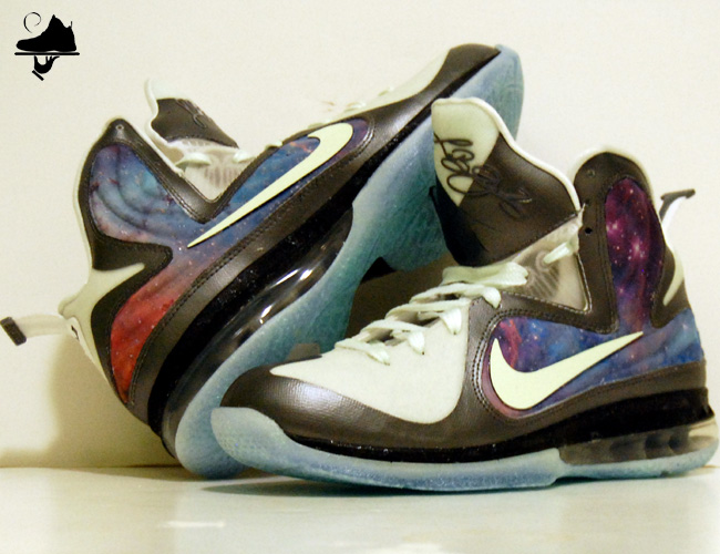 Nike LeBron 9 "Brightest Galaxy" Customs by Gourmet Kickz - SneakerNews.com