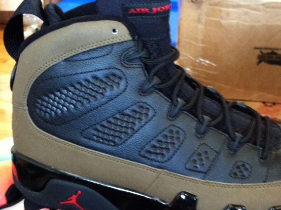 "Olive" Air Jordan 9 Retro 2012 - SneakerNews.com
