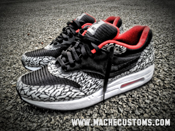 Nike Air Max 1 "Supreme" Customs By Mache - SneakerNews.com