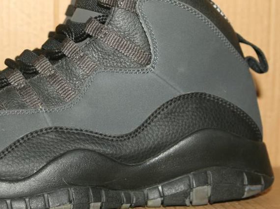 Air Jordan X "Shadow" Unreleased Sample - SneakerNews.com