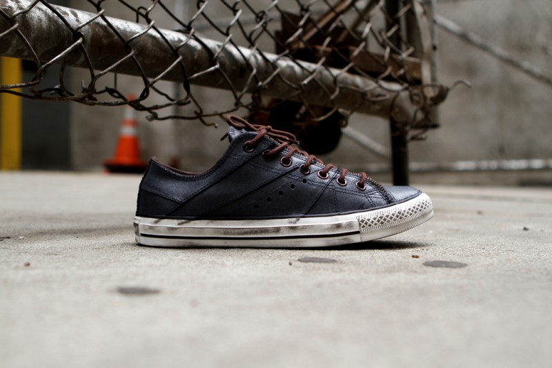 Converse Chuck Taylor All Star "Motorcycle Jacket" - Navy + Brown ...