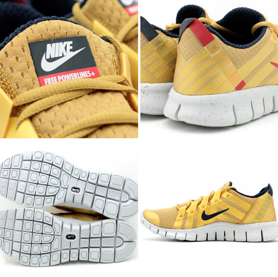 Nike Free Powerlines+ "Gold Medal" - SneakerNews.com