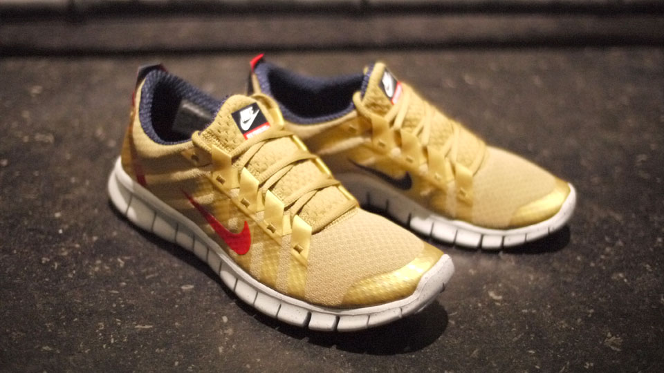 "Gold Medal" Nike Free Powerlines+ - SneakerNews.com