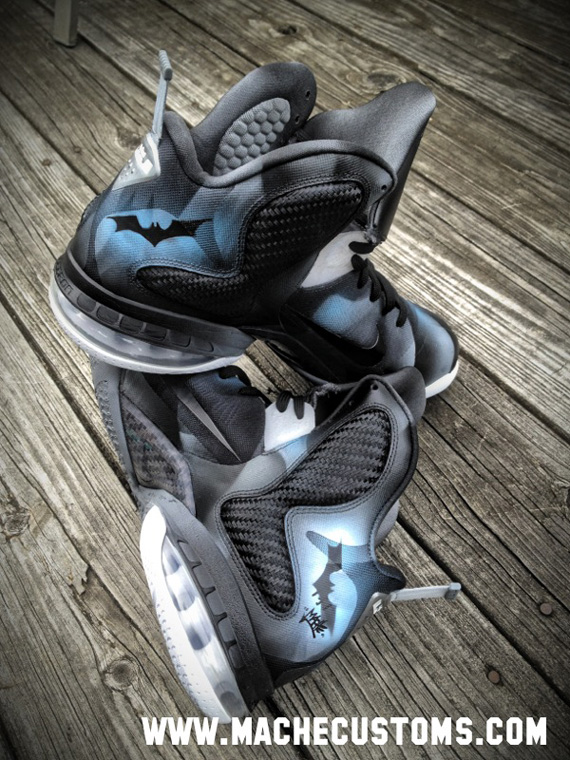 Nike LeBron 9 "The Dark Knight" Customs By Mache - SneakerNews.com
