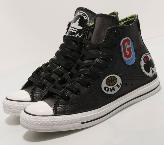 Gorillaz x Converse All Star Hi Motorcycle Jacket - SneakerNews.com