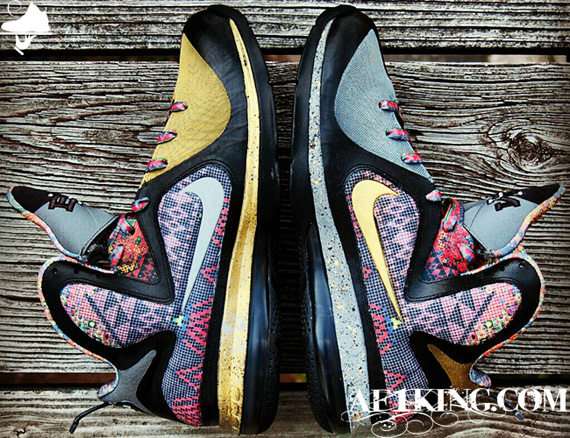 Nike LeBron 9 "Invictus" Customs By GourmetKickz - SneakerNews.com