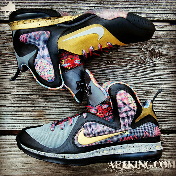Nike LeBron 9 "Invictus" Customs By GourmetKickz - SneakerNews.com