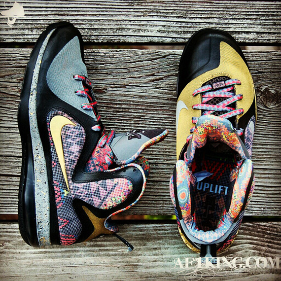 Nike LeBron 9 "Invictus" Customs By GourmetKickz - SneakerNews.com