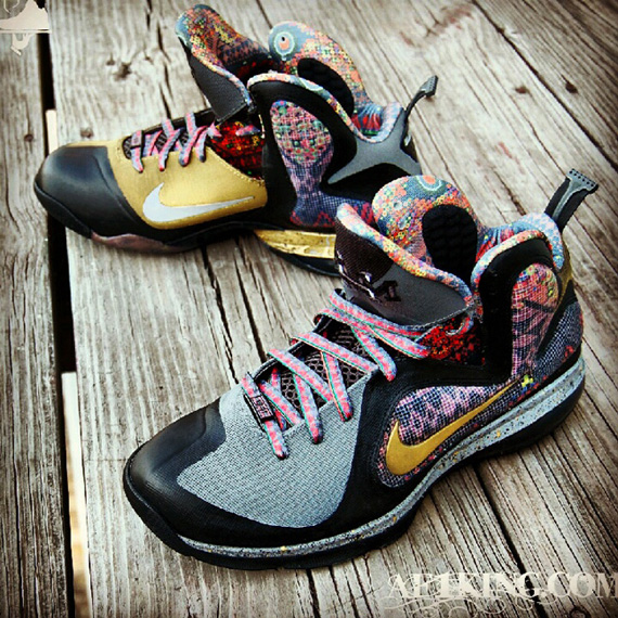 Nike LeBron 9 "Invictus" Customs By GourmetKickz - SneakerNews.com