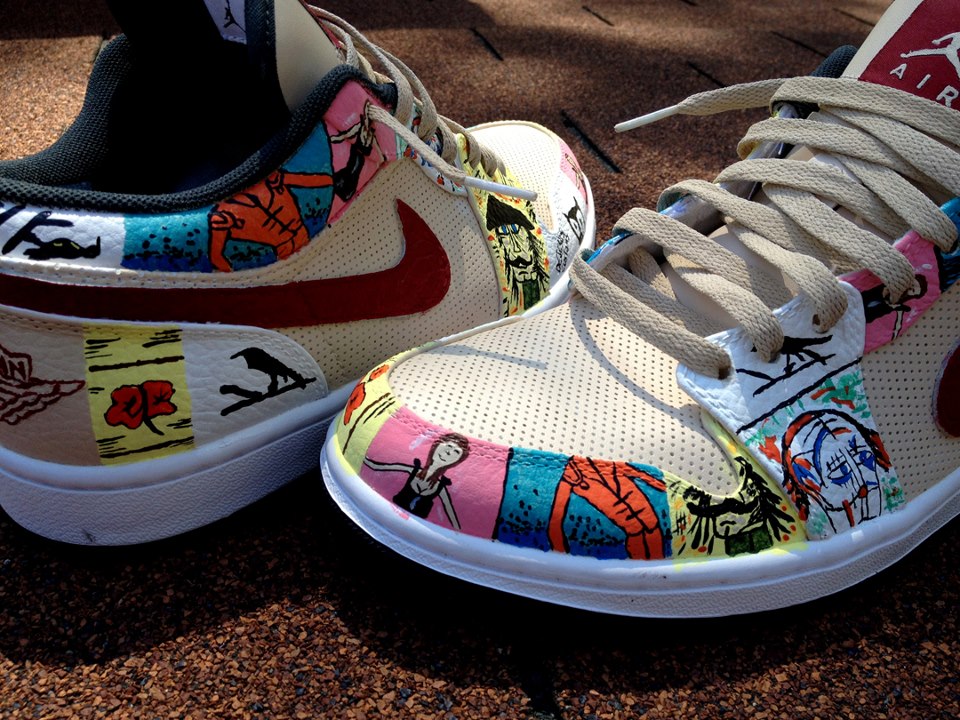 Air Jordan 1 Low "Paris" Customs by DeJesus - SneakerNews.com