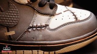 Nike Dunk High "Frankenstein" Customs by Diversitile - SneakerNews.com