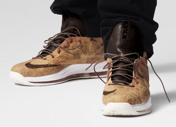 Nike LeBron X "Cork" - On-Foot Images - SneakerNews.com