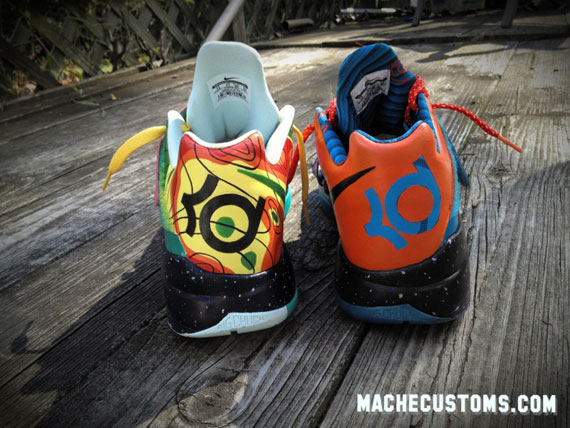 Nike Zoom KD IV 'What The KD' Customs by Mache - SneakerNews.com