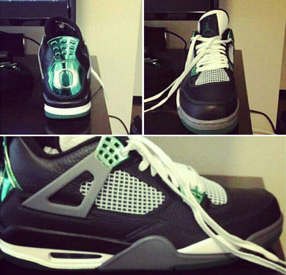 "Oregon Ducks" Air Jordan IV - SneakerNews.com