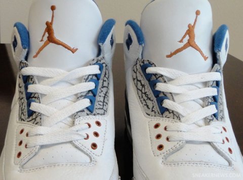 Air Jordan III "True Blue" - Copper Sample - SneakerNews.com