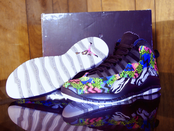 Air Jordan X "Fresh Prince Jazz" Customs by Rocket Boy Nift ...