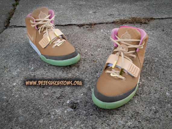 Nike Air Yeezy 2 "Net" Customs by DeJesus - SneakerNews.com