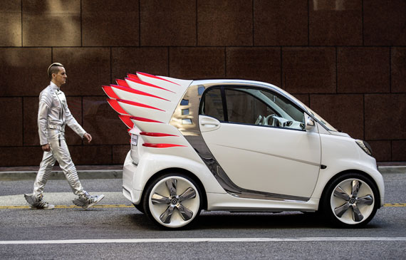 Jeremy Scott x Smart Fortwo "ForJeremy" Concept Car - SneakerNews.com