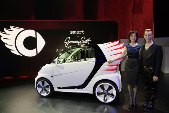 Jeremy Scott x Smart Fortwo "ForJeremy" Concept Car - SneakerNews.com