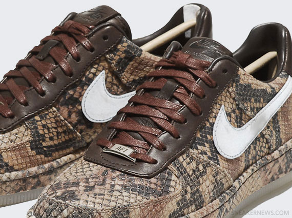 Nike Air Force 1 Downtown "Python" - SneakerNews.com