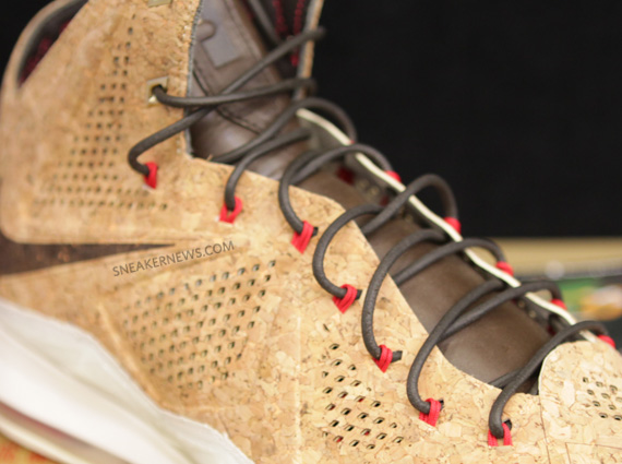 Nike LeBron X "Cork" - Detailed Images - SneakerNews.com