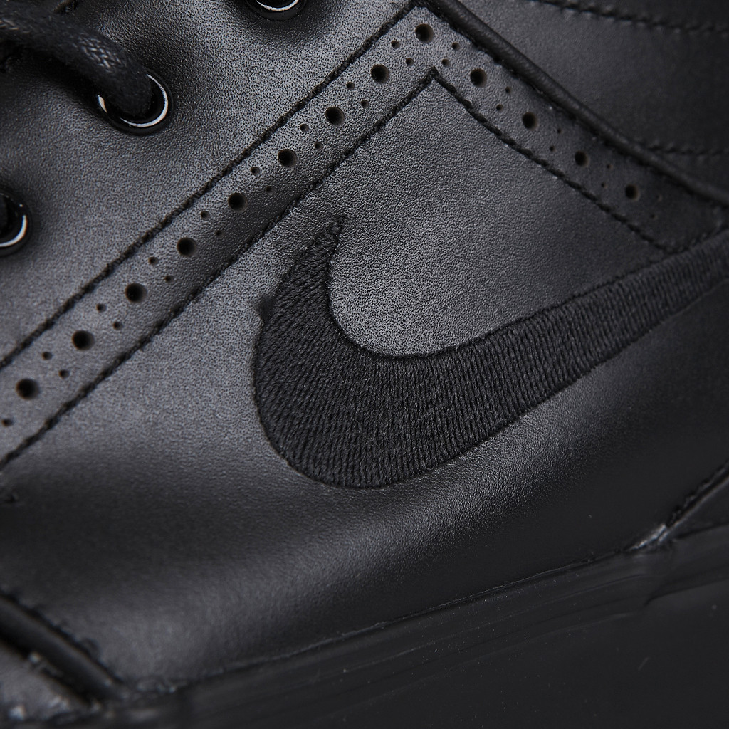 Nike Zoom Stefan Janoski Mid Premium "Black Wingtip" - Available ...