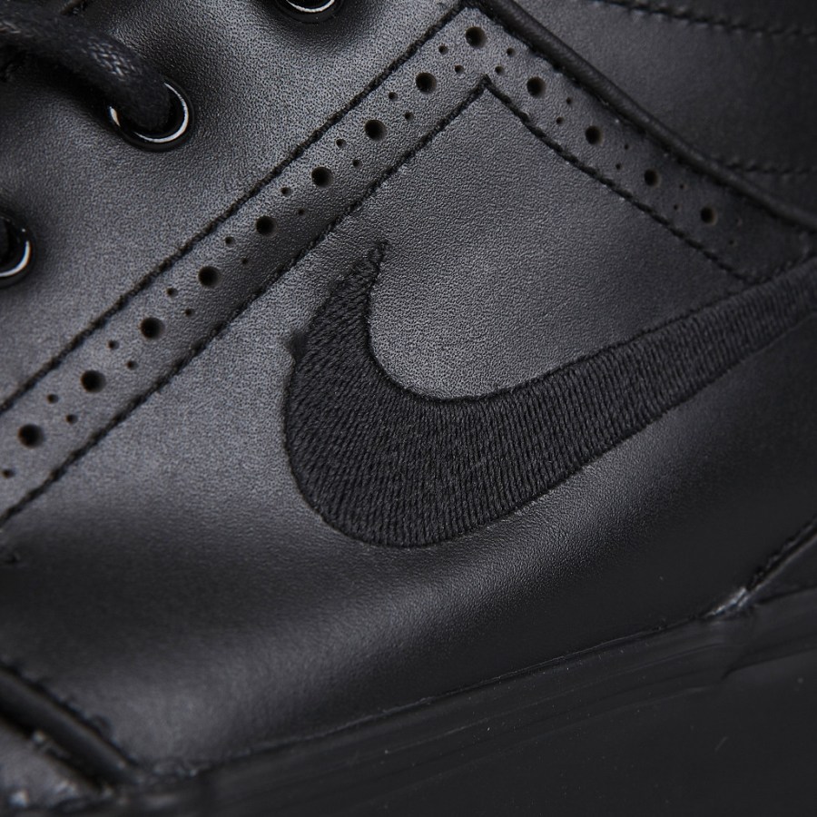 Nike Zoom Stefan Janoski Mid Premium "Black Wingtip" - Available ...