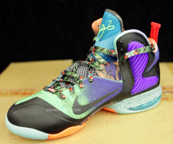 "What The" Nike LeBron 9 - SneakerNews.com