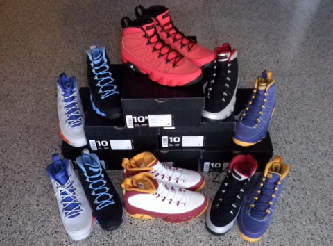 Air Jordan IX - Full Kilroy Set on eBay - SneakerNews.com