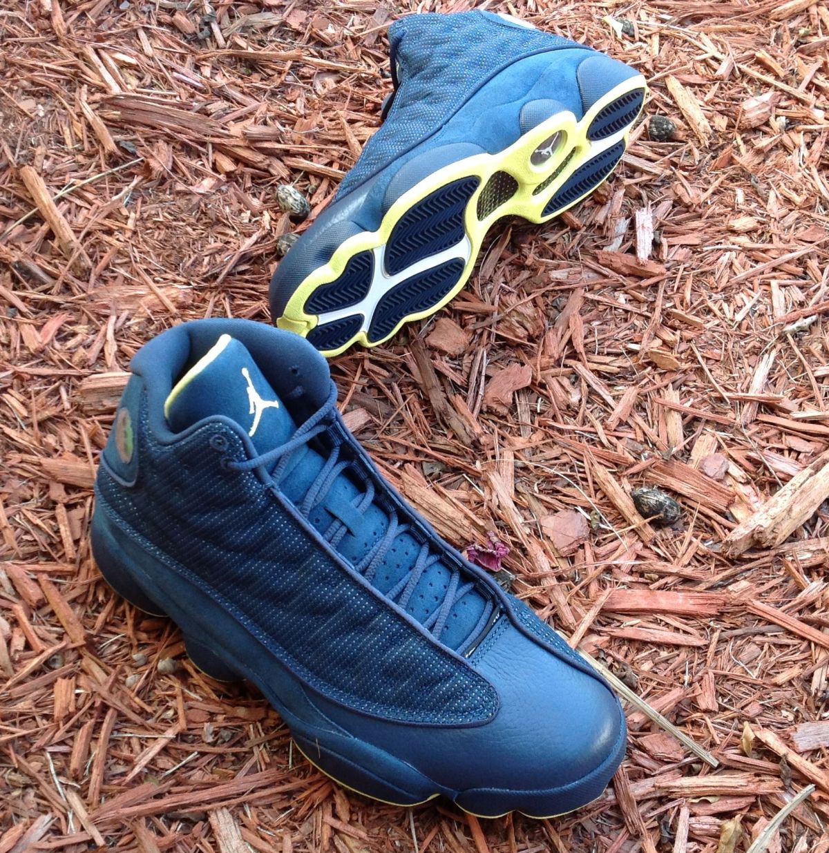 Air Jordan XIII - Squadron Blue - Electric Yellow - SneakerNews.com