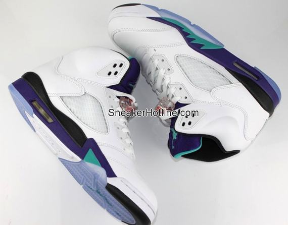 Air Jordan 5 "Grape" - SneakerNews.com