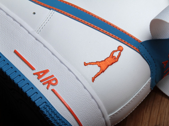 Nike Air Force 1 High - Rasheed Wallace Knicks Home PE - SneakerNews.com