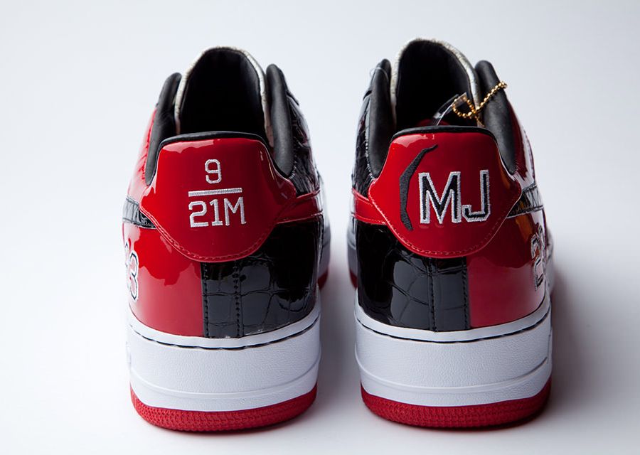 Nike Air Force 1 Bespoke “Michael Jordan” by Layupshot - SneakerNews.com