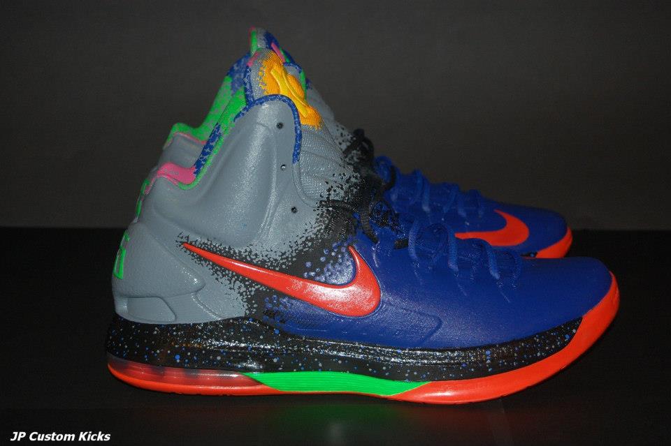 Nike KD V "Nerf" Custom by JP Custom Kicks - SneakerNews.com
